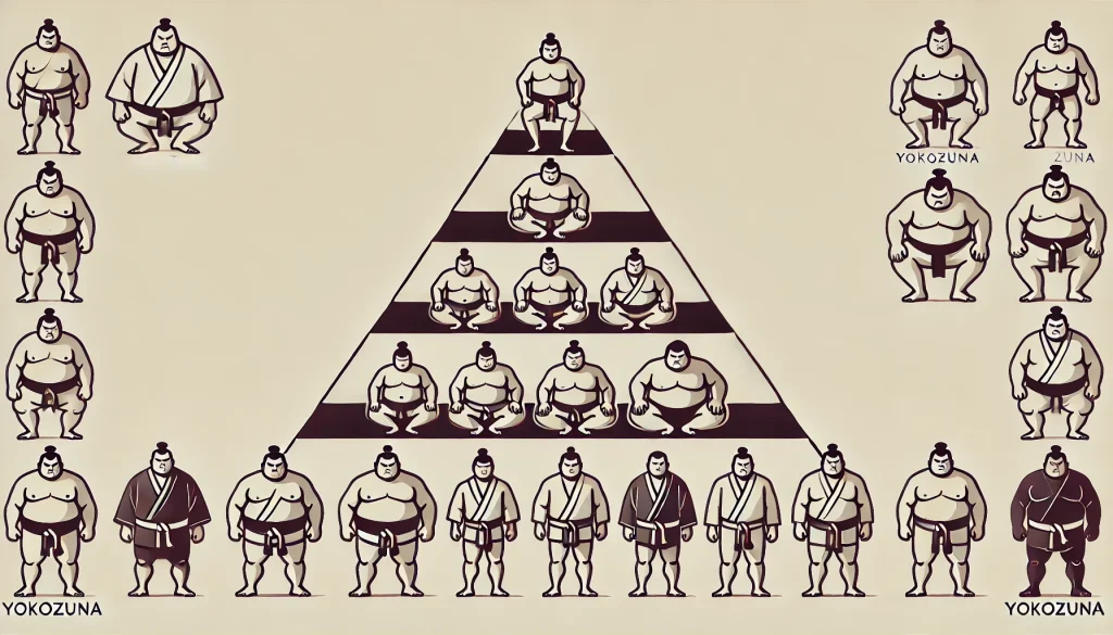 相撲番付ピラミッドで見る力士の地位と昇進の仕組みとは